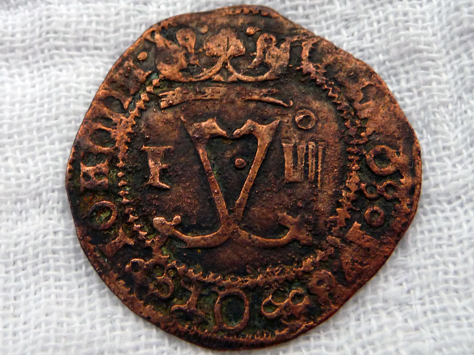 Santo Domingo 4 Maravedis? - Coin Community Forum