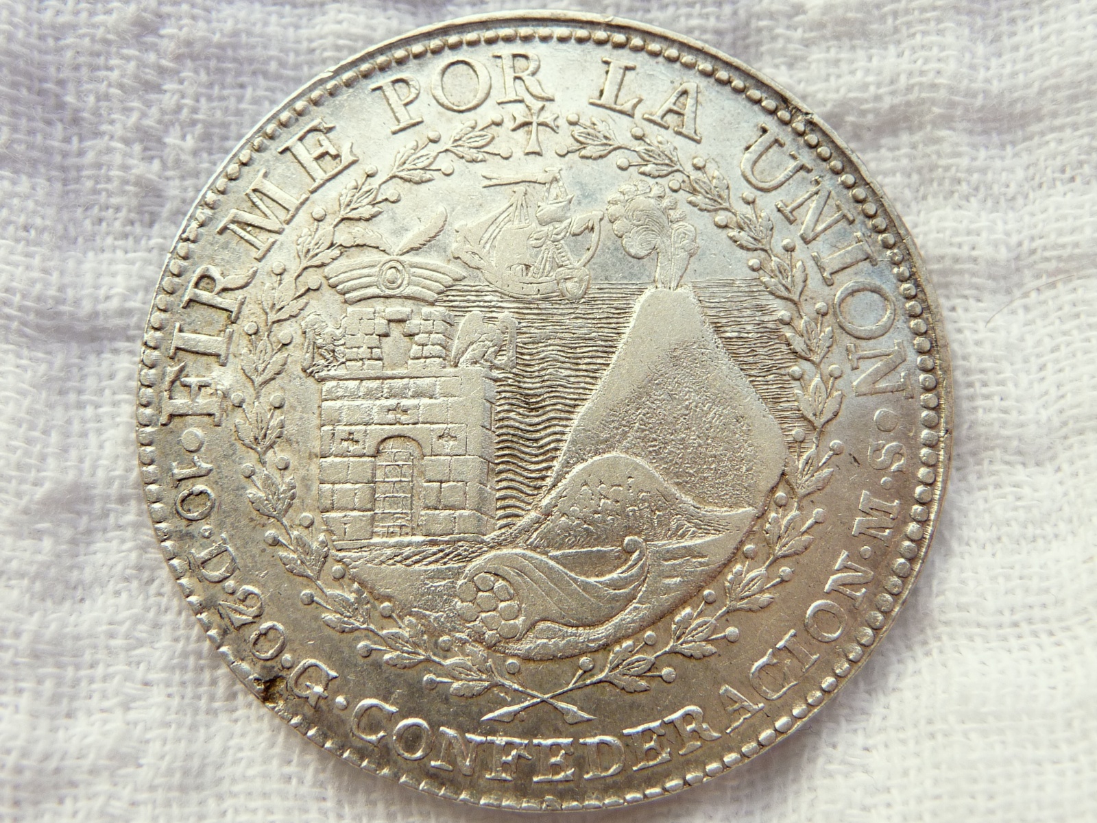 1838 8R South Peru - Edge Motto - Coin Community Forum